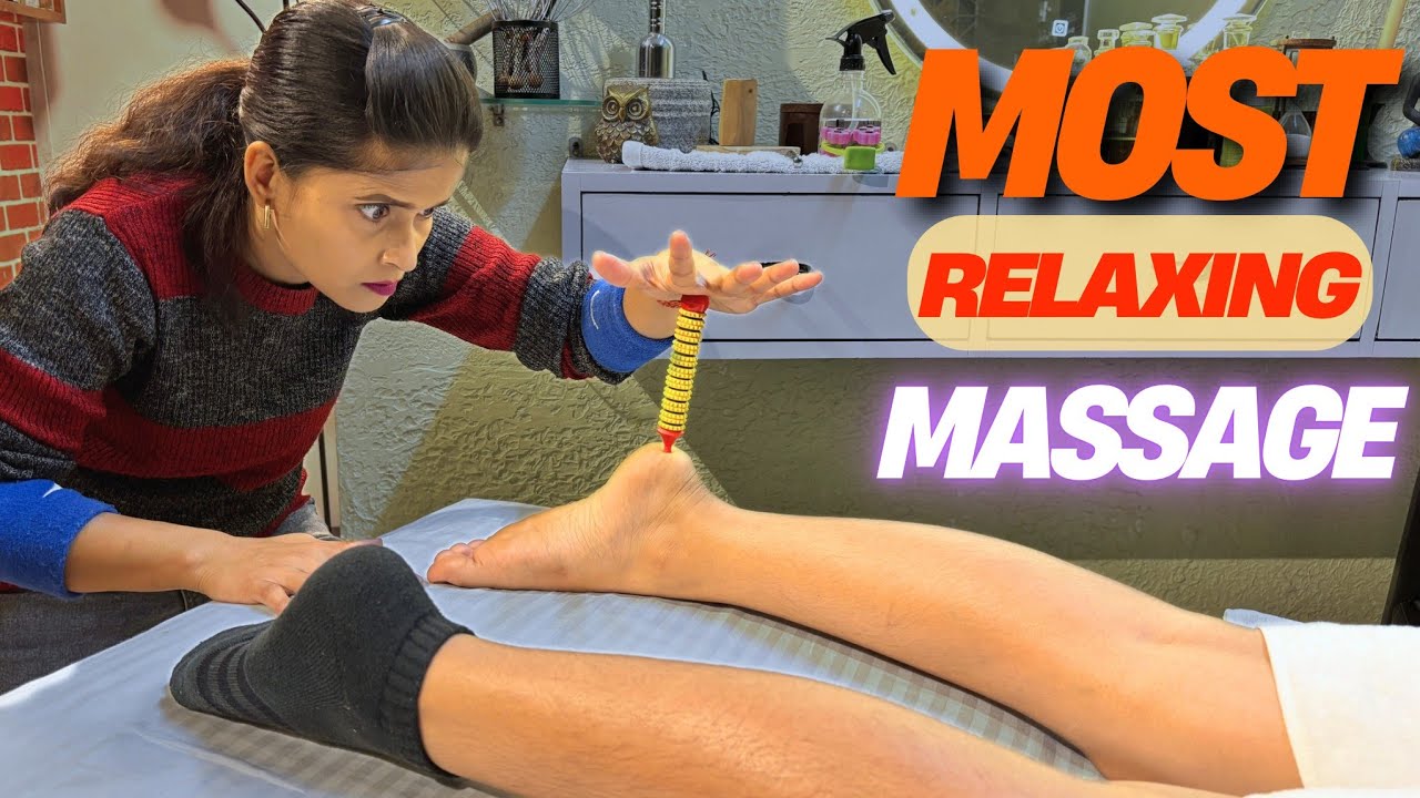 This is The Most Relaxing Calf & Foot Massage Therapy | Asmr Leg ...