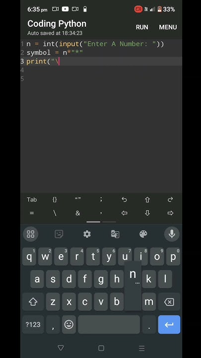 Square Pattern in *PYTHON*🐍#shorts #d #codeing #developer #education # ...