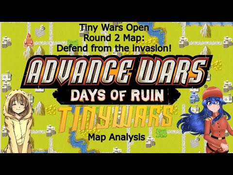Tiny Wars Open #1 - Map Analysis: Round 2: Defend from the invasion! - YouTube