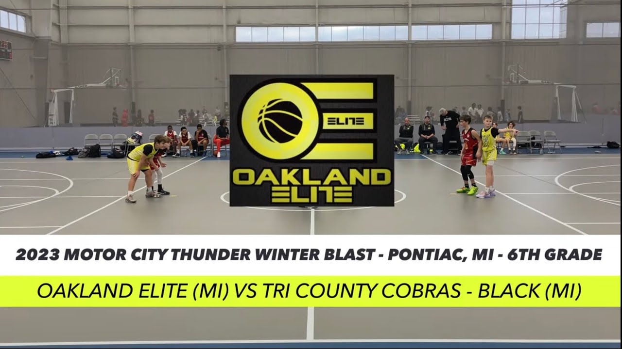 Oakland Elite (MI) vs Tri County Cobras - Black (MI) - 6th Grade ...