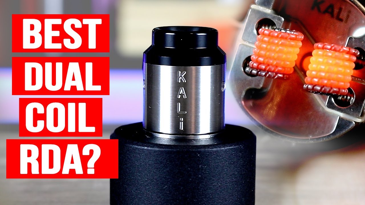 BEST DUAL COIL RDA? The QP Design Kali! ️🚭 - YouTube