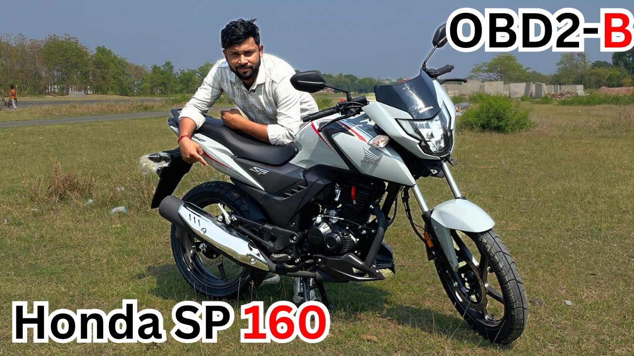 Honda SP 160 OBD2-B | TFT Display Ride Review | Features Price Detailed ...