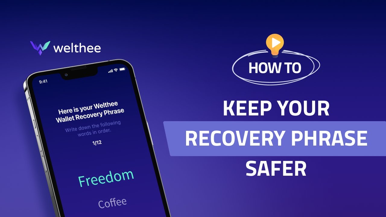 Recovery Phrase | Restore your Welthee Wallet - YouTube