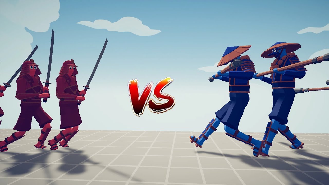 SAMURAI UNITS and MONK UNITS | Totally Accurate Battle Simulator-TABS ...