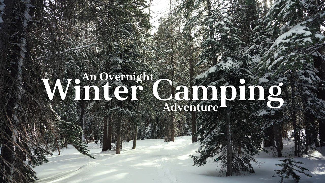 WINTER CAMPING in 13°F (-10°C) | Backpacking in the Snow + New Gear ...