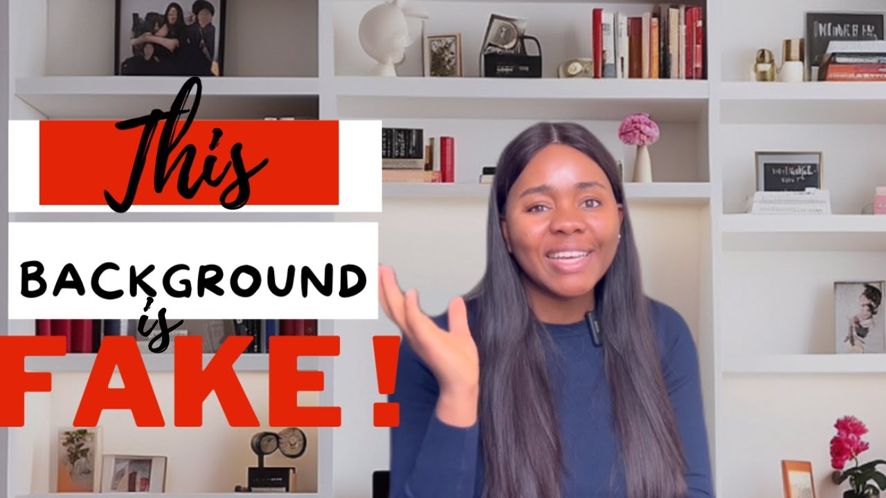 Create a Fake Realistic YouTube Studio Background for free (using your ...