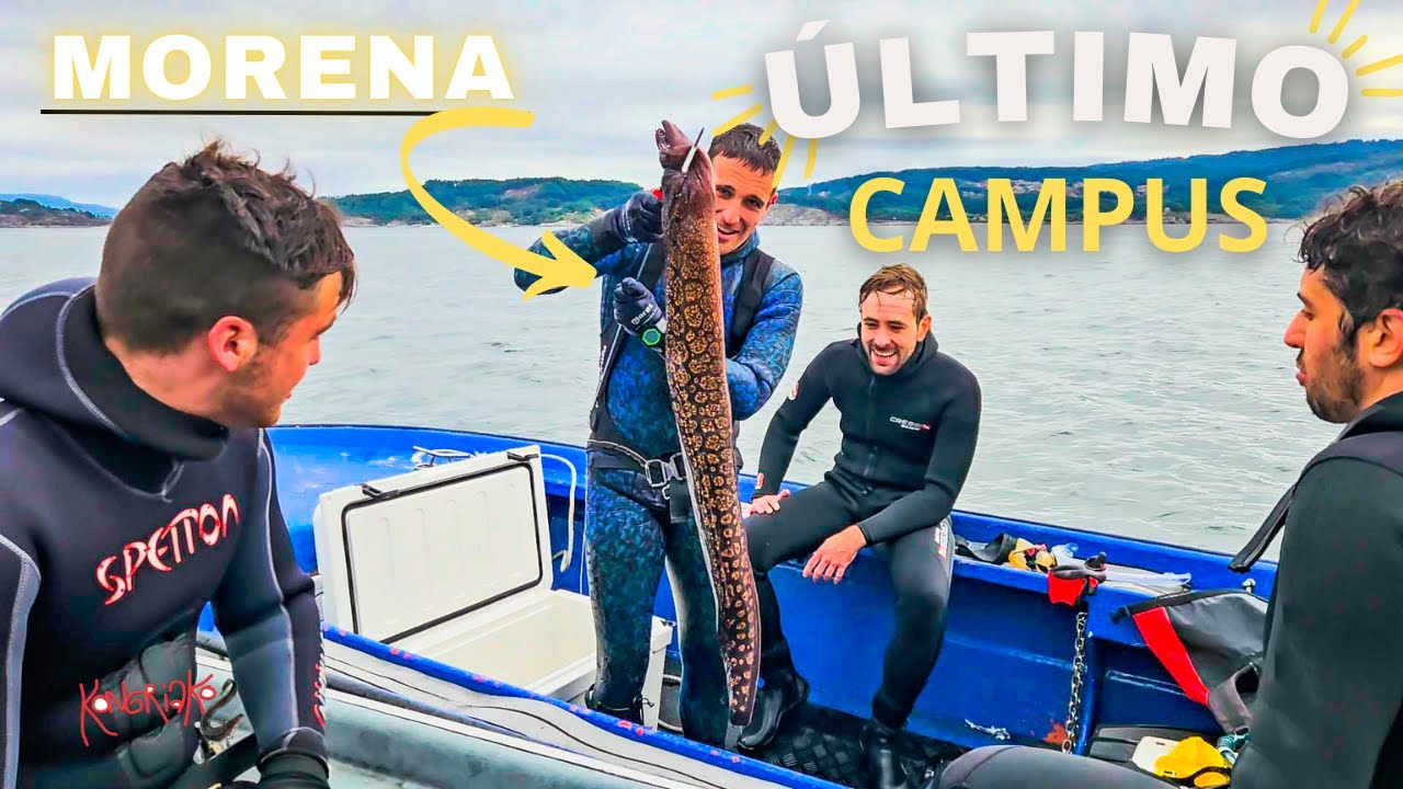 COMIENZA en la PESCA SUBMARINA con KONGRIAKOS🥇MORENA [ÚLTIMO CAMPUS DE ...
