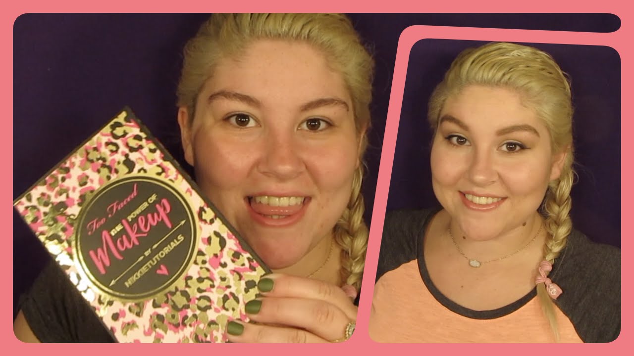 Nikki Tutorials Palette!! Soft Look With Purple Eyeliner!! - YouTube