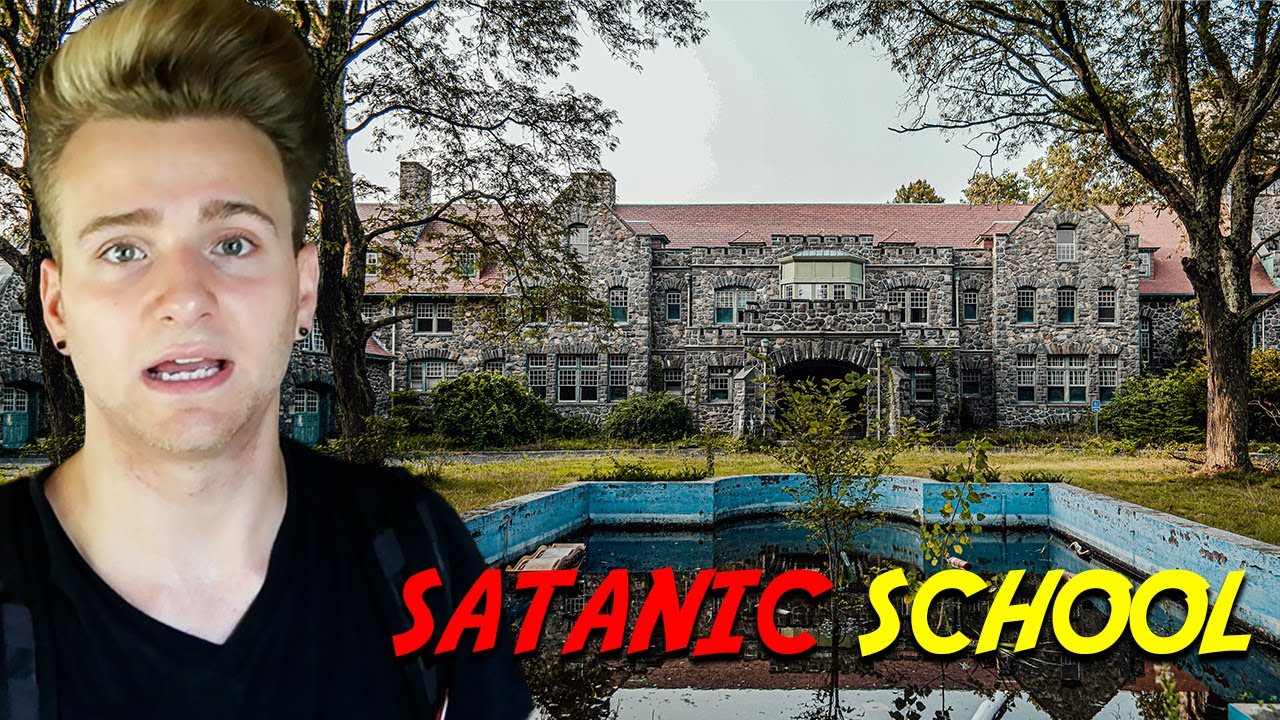The Abandoned Cult School (Found Secret Tunnels) - YouTube