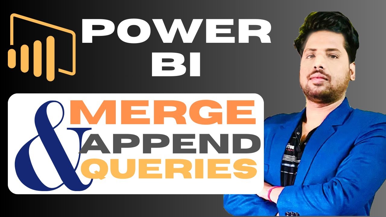 POWER BI | Merge & Append Queries Based on Real Time Large Data | Power ...