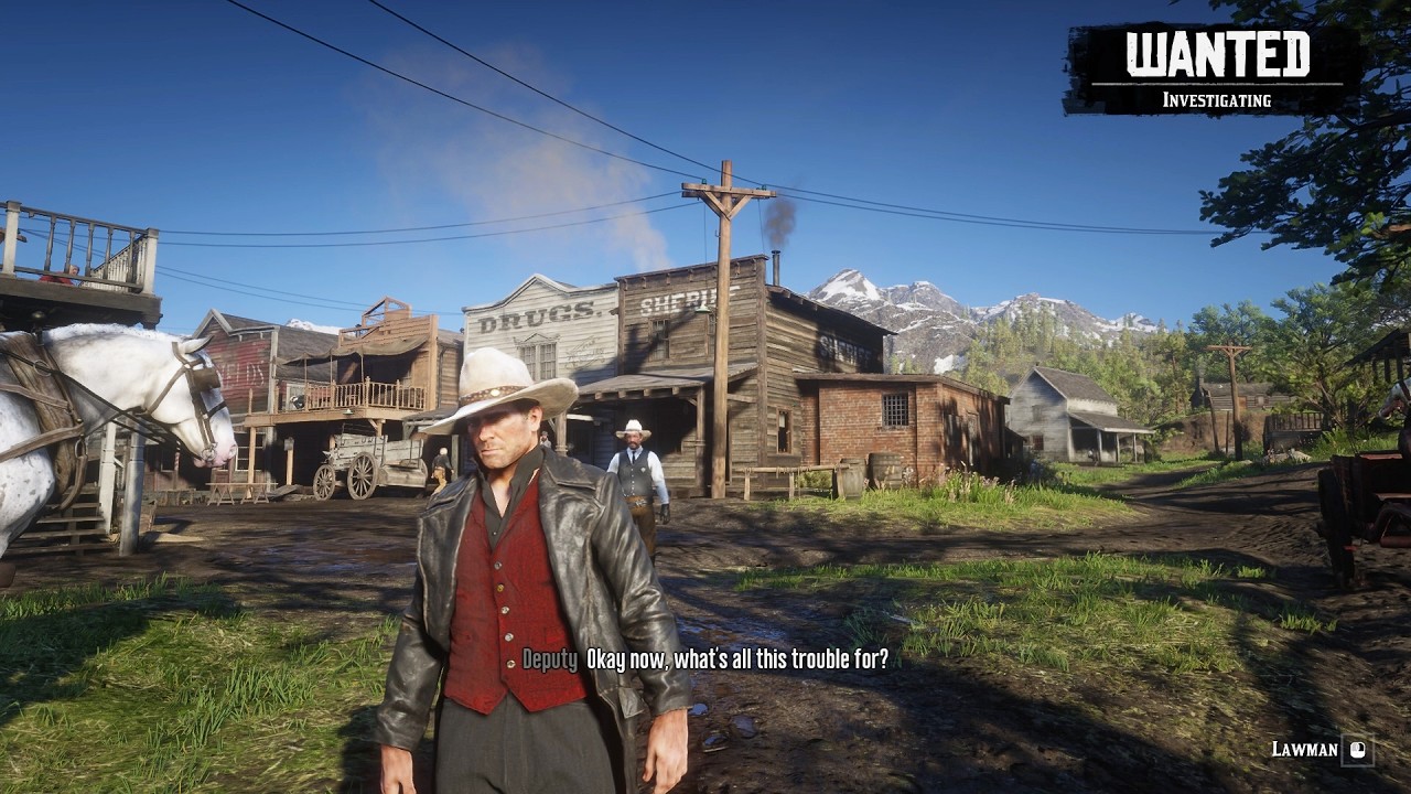 Talk Yourself Out Of An Arrest #35 | RDR2 - YouTube