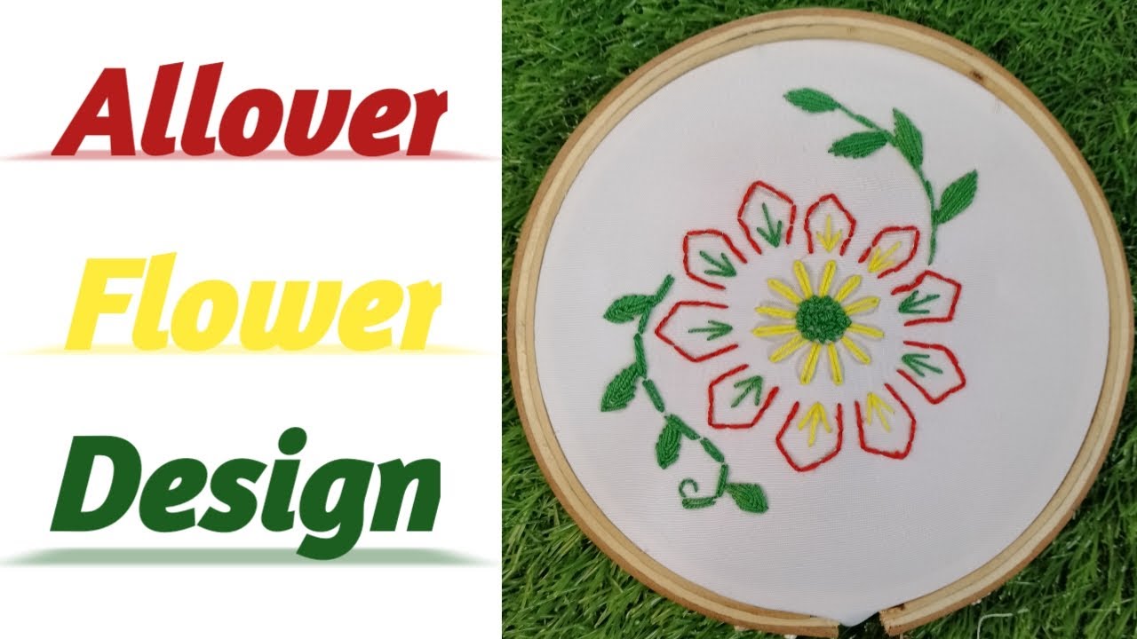Flower Power Border Embroidery Designs That Will Blow Your Mind! - YouTube