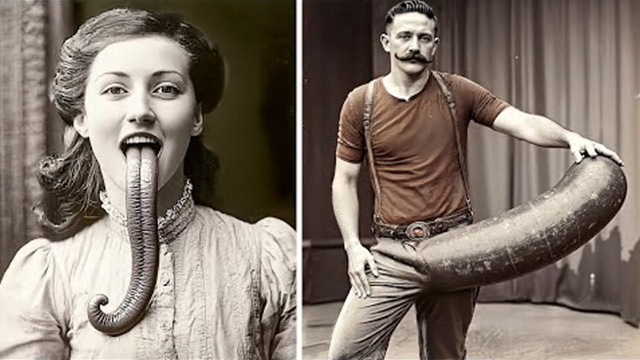 This MUST be Seen! 20 Most Unusual CIRCUS FREAKS in History - YouTube