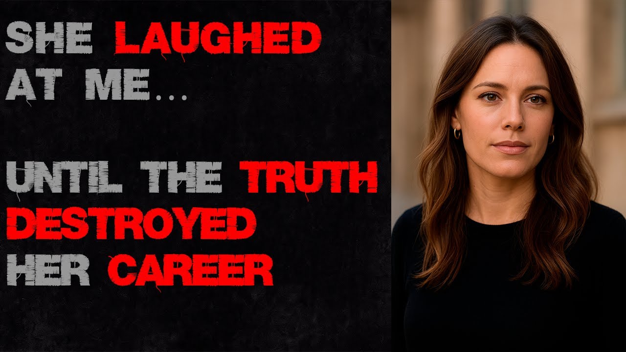 She laughed at me… until the truth destroyed her career - YouTube