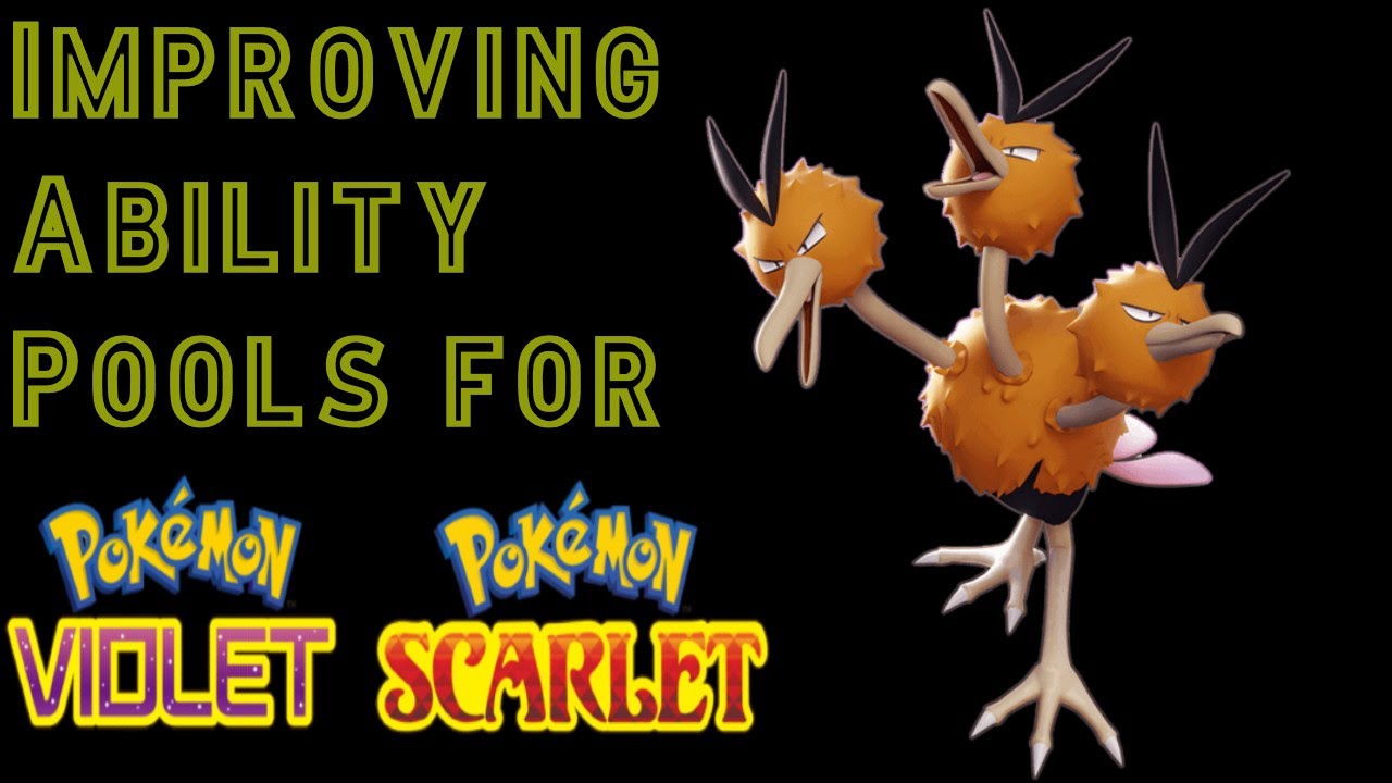 Improving Ability pools for Pokemon Scarlet and Violet - YouTube