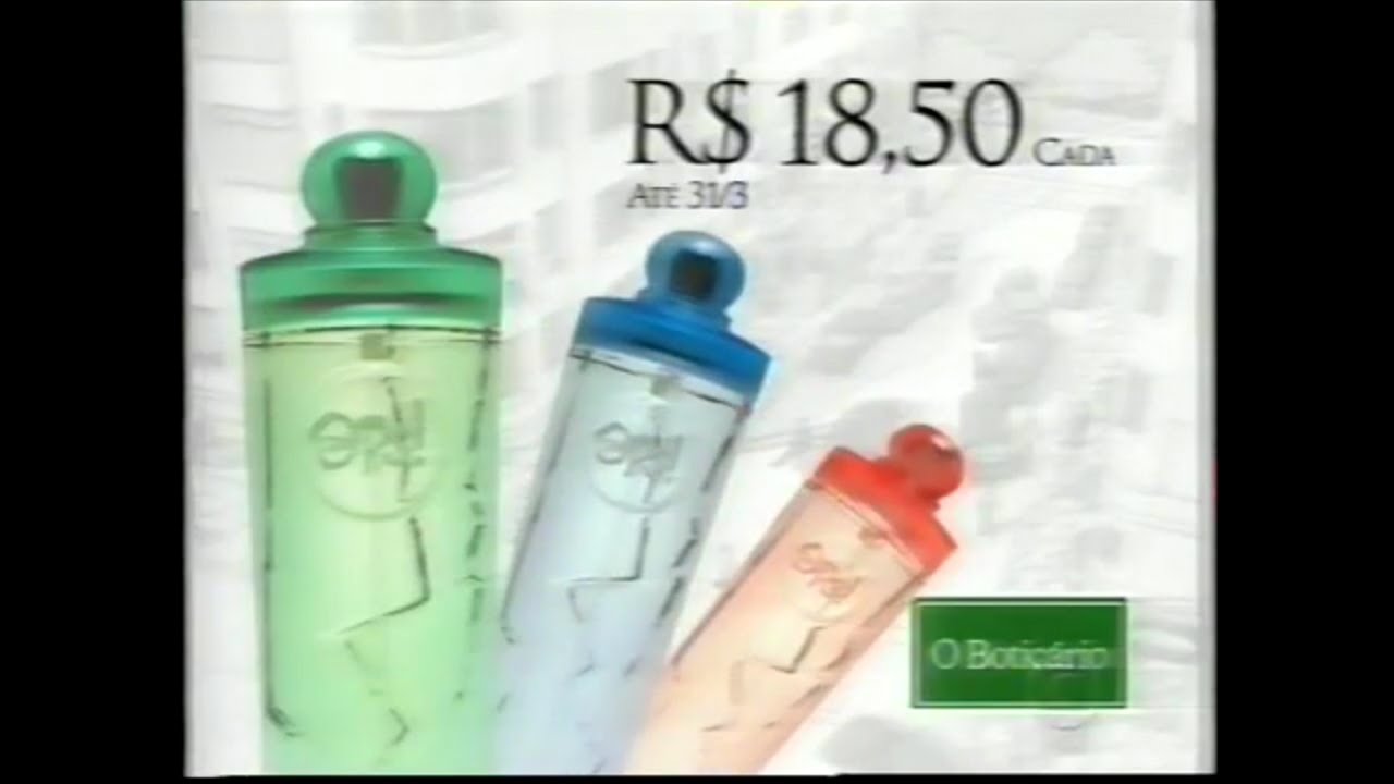 1998 - Comercial perfume Ops ! - O Boticário - YouTube