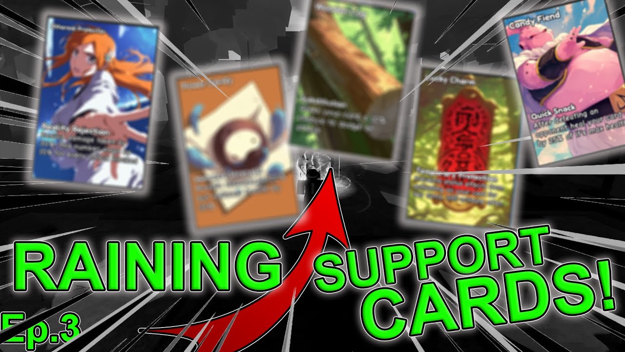 INSANE SUPPORT CARD DROPS! Ep.3 - Bandit To Bald Hero [Anime Card ...