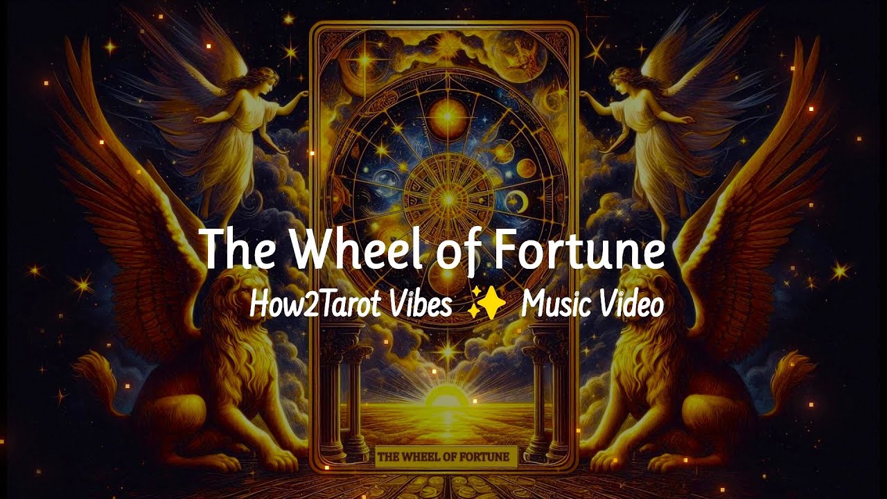 The Wheel of Fortune | How2Tarot Vibes | Music Video #howtotarot # ...