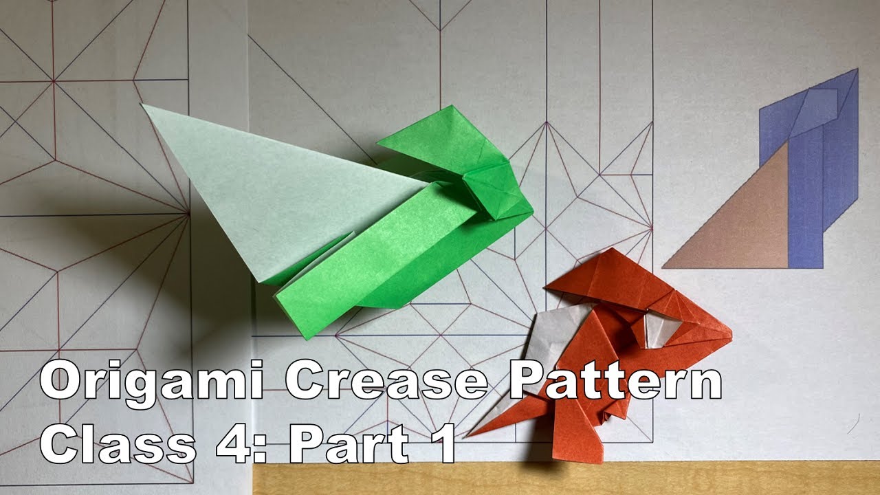 Origami Crease Pattern Class 4 (Part 1) - YouTube