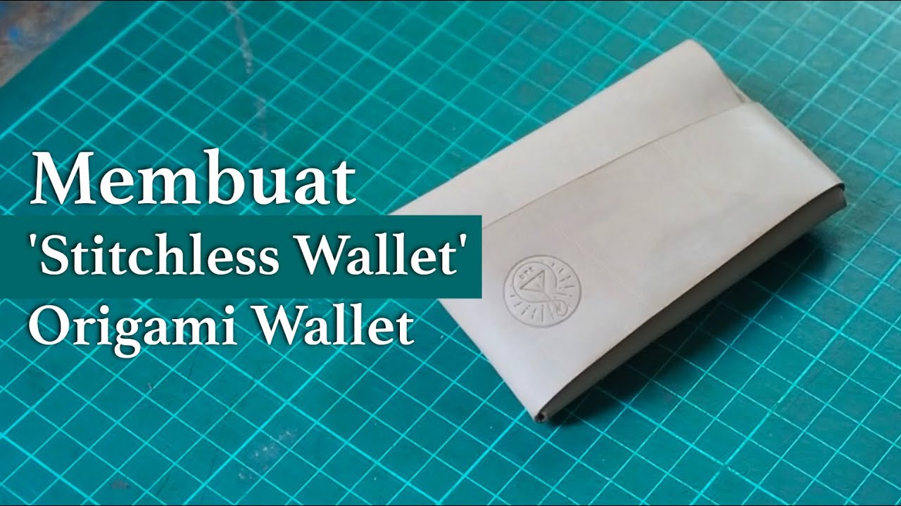 Leather Making - Floka Stitchless Wallet [WITH PATTERN] - YouTube