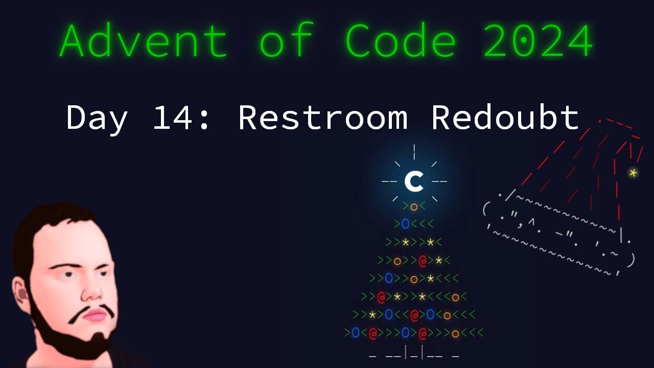 Advent of Code 2024 Go - Day 14: Restroom Redoubt - YouTube
