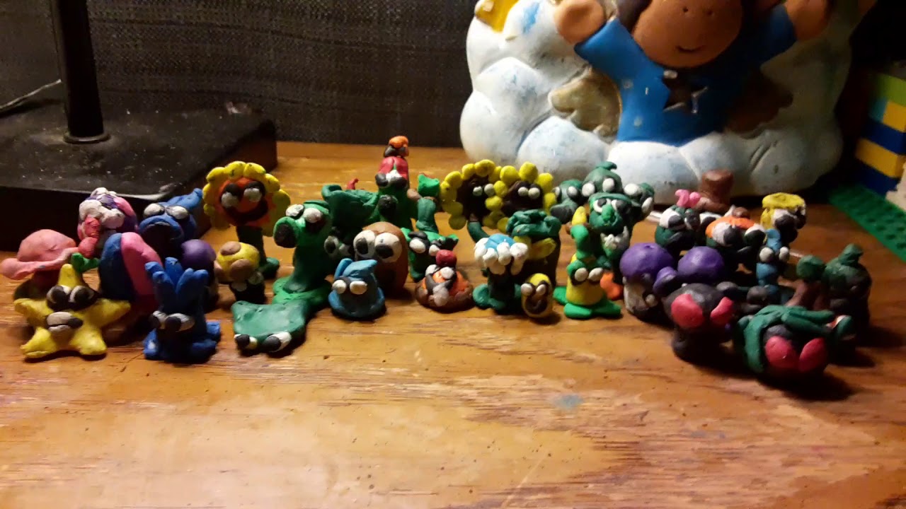 Pvz clay collection - YouTube