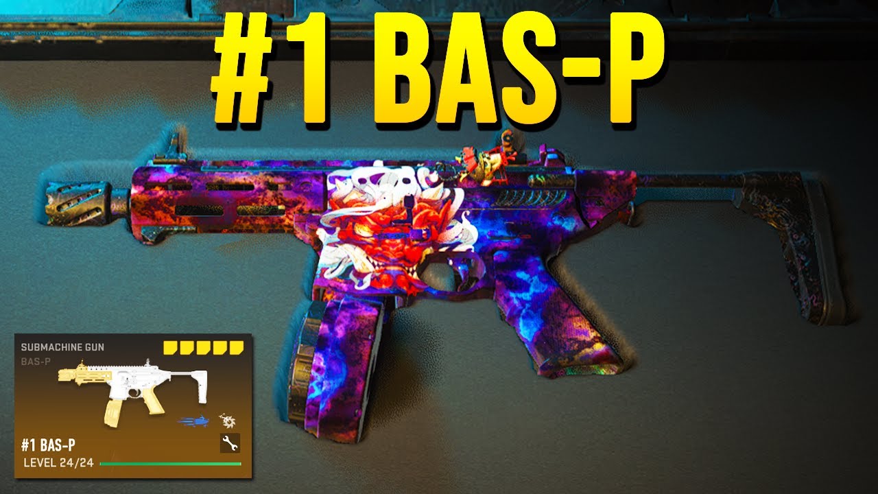 #1 BAS-P Loadout AFTER *BUFF* in Ashika Island Warzone! (Best BAS-P ...