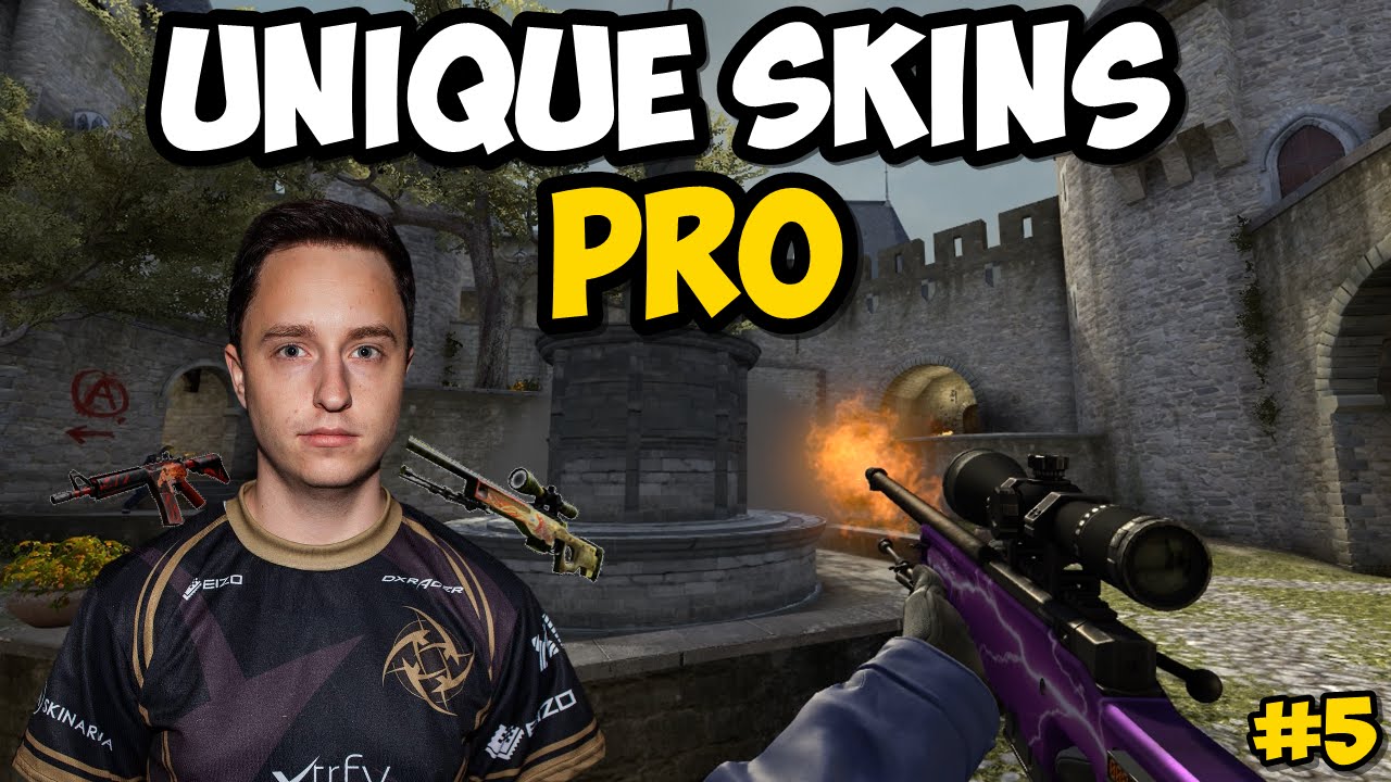 CS:GO UNIQUE PRO SKINS! #5 - YouTube