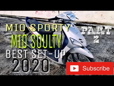 BEST SET UP YAMAHA MIO SPORTY/SOULTY 2020(Part 2 Review) - YouTube