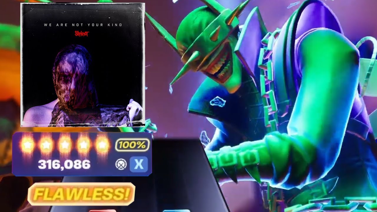 Fortnite Festival | Unsainted - Slipknot | Expert 100% Drum FC (316,086 ...