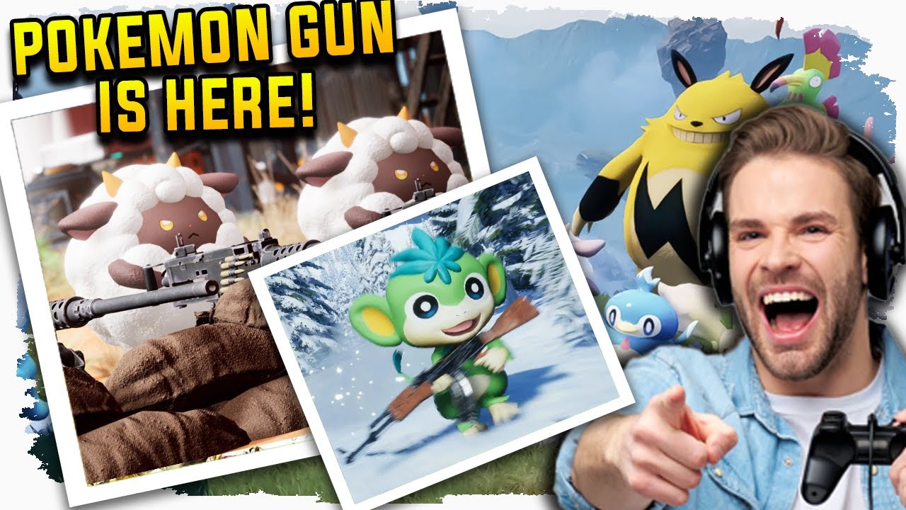 Pokemon gun is finally coming out! Palworld reaction trailer - YouTube