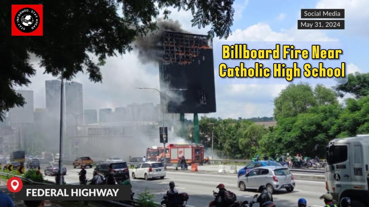 Shocking Billboard Fire Highlights Urgent Need for Safety Protocols ...
