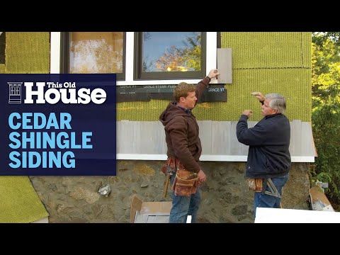 How To Install Cedar Shingles Around Windows