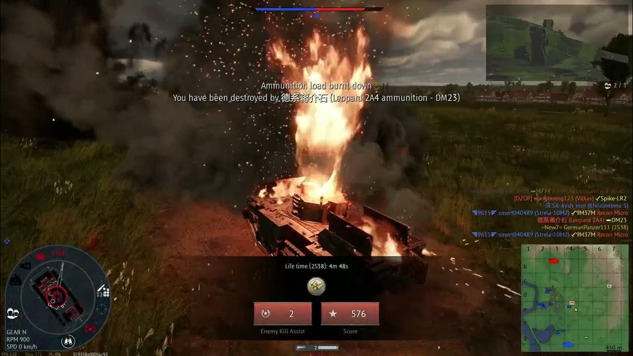 War Thunder - The 2S38 Experience with Ace Crew - YouTube