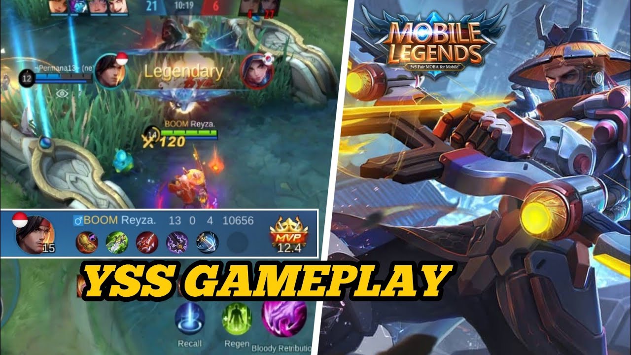 Solo Rank Legend Yss Gameplay - Mobile Legends - YouTube