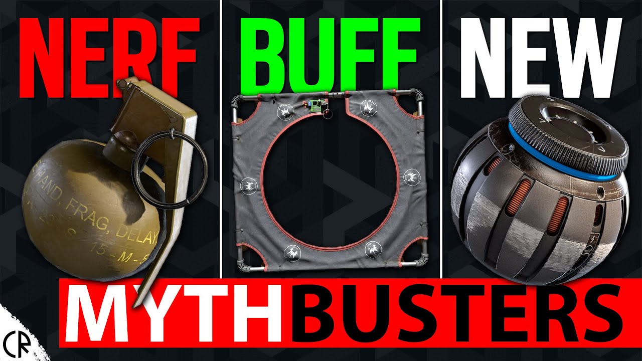 Mythbusters Nerfed Nade, Buffed Hard Breach & EMP Impact - 6News ...