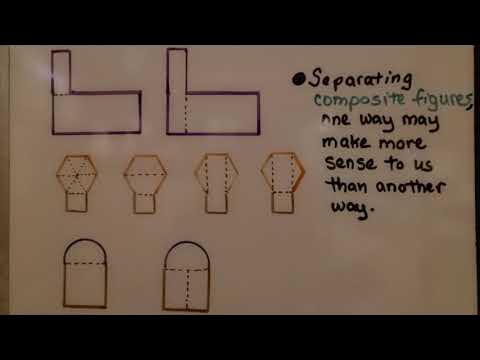 7th Grade Math 9.3a, Exploring Areas of Composite Figures - YouTube
