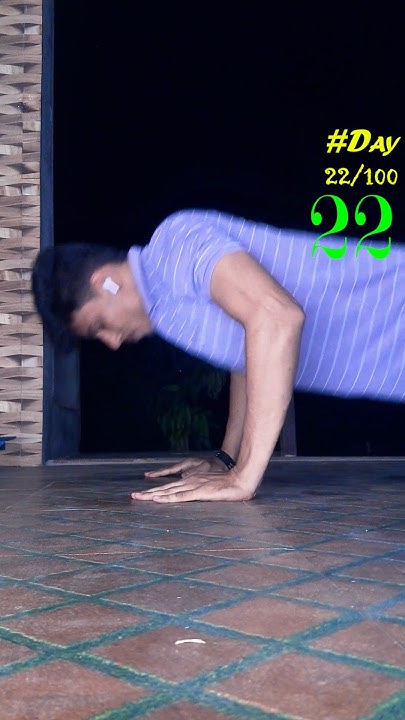 Day 22th of 100-days workout challenge 🔥 ️#day22 #fitnesschallenge - YouTube