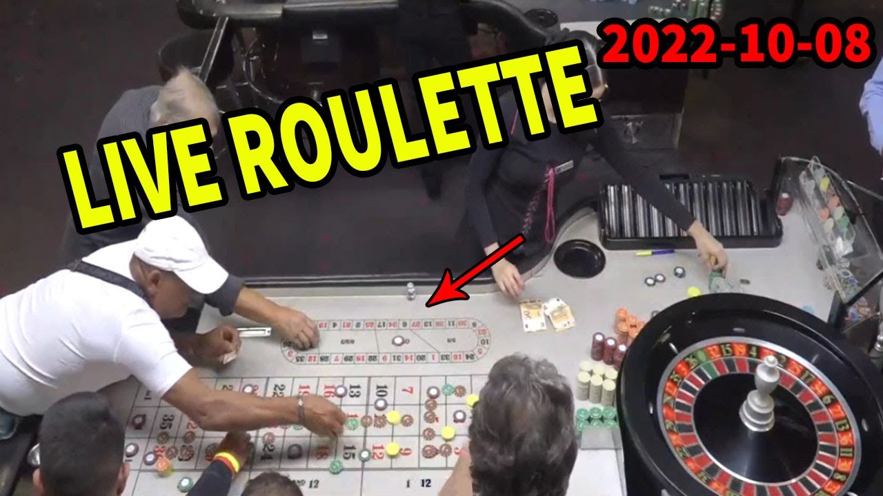 Live Roulette Table Night Saturday Lots of Betting Exclusive New Season ...