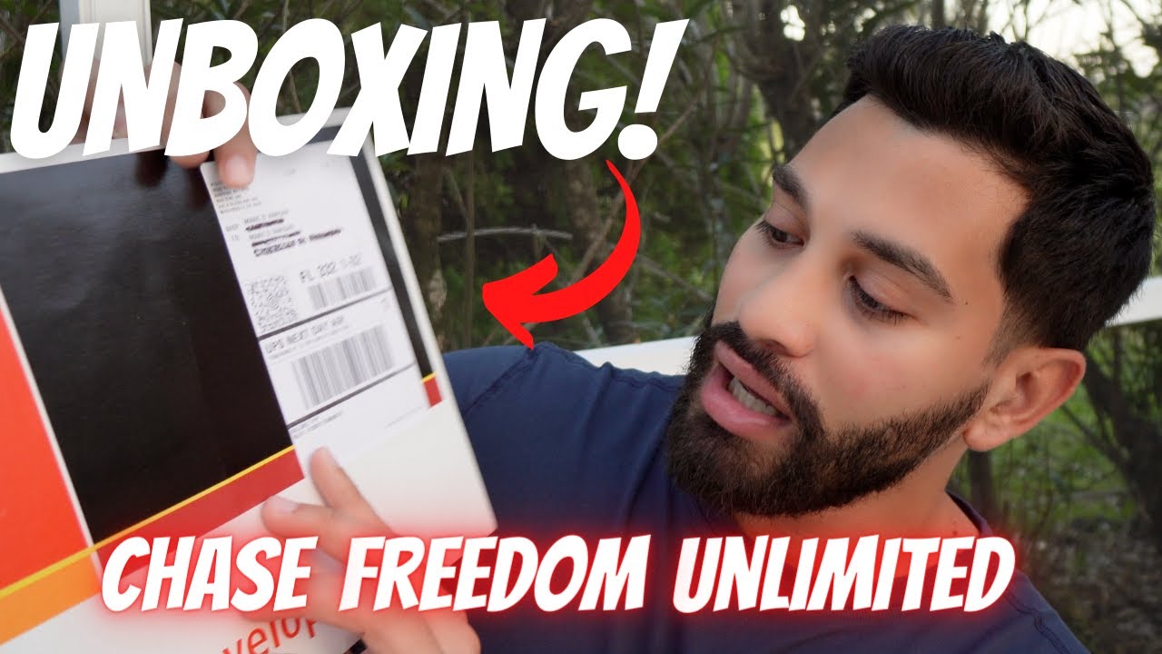 UNBOXING Chase Freedom Unlimited Credit Card (LET'S LOOK INSIDE!) - YouTube