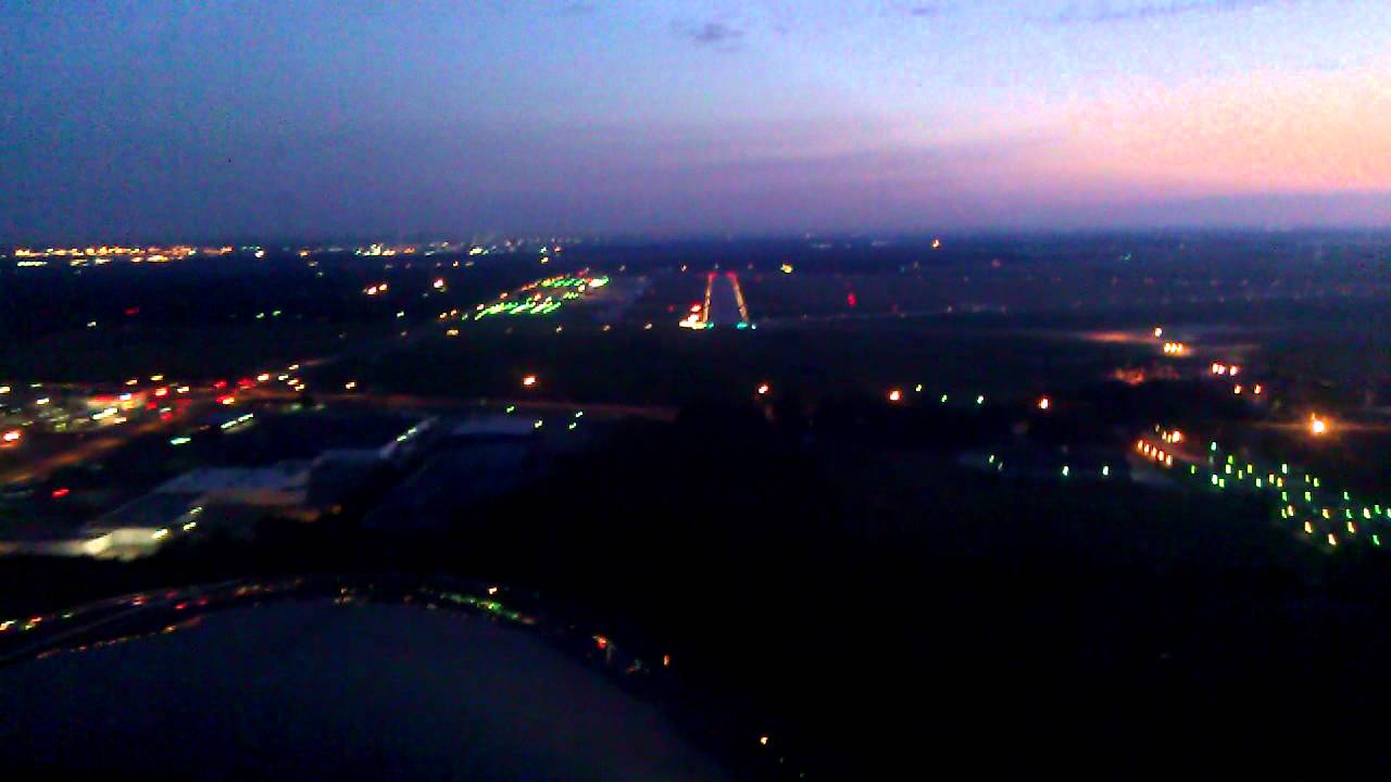 sunrise landing at Decatur, IL - YouTube