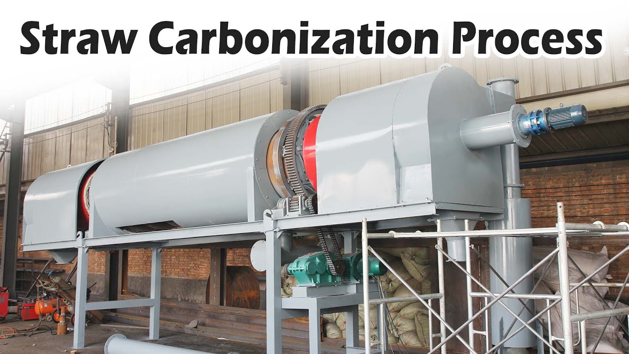 Unveiling the Continuous Carbonization Furnace: From Straw to Charcoal ...