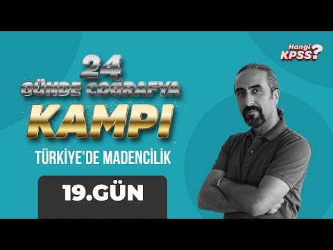 24 Günde KPSS Coğrafya Kampı - 19. Gün -  Bekir Oktay - Hangi KPSS #kpsscoğrafya