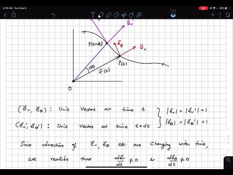 Particle Kinematics: Radial and Transverse Coordinates - YouTube