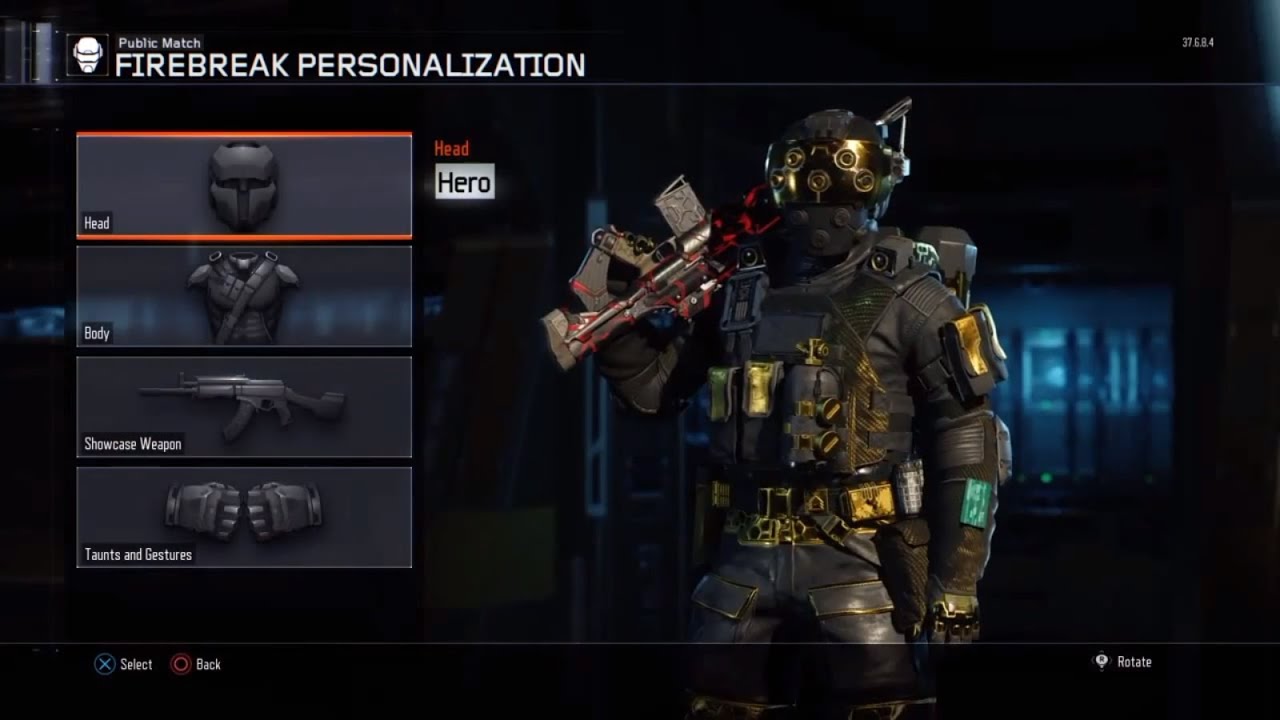 Black Ops 3 - *Hero Gear* (Firebreak Specialist) - YouTube
