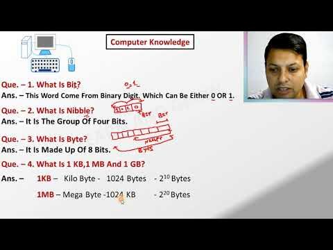 Computer Basics - Questions And Answers (Hindi) | Class - 3 | Computer ...