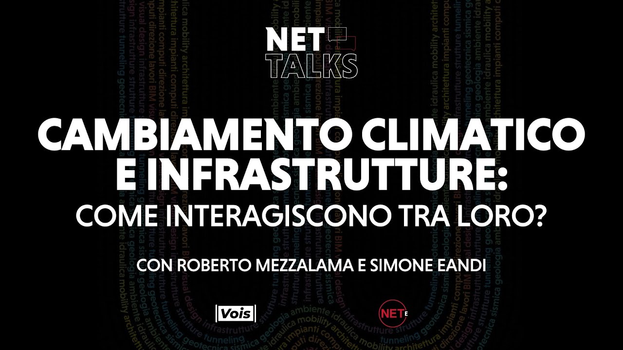 NET TALKS | Ep. 2 | Cambiamento climatico e infrastrutture: come ...
