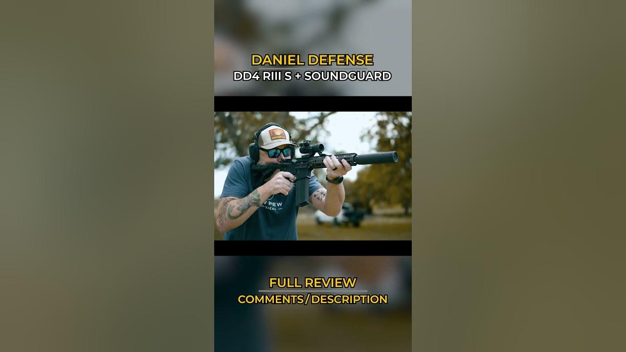 FULL AUTO Daniel Defense DD4 RIII S + SoundGuard Suppressor 🔥 - YouTube