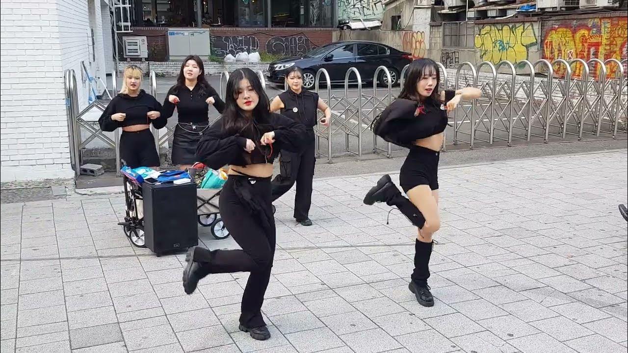 20231018 홍대 여성댄스팀 유스 Youth 버스킹 02 Sneakers Itzy Youtube
