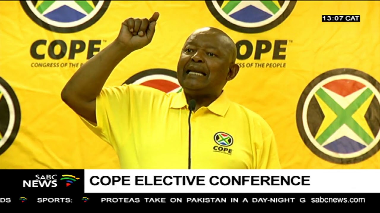 Mosiuoa Lekota addresses COPE's Elective Conference - YouTube